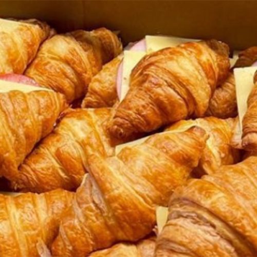Mini Ham and Cheese Croissants - CBD Patisserie