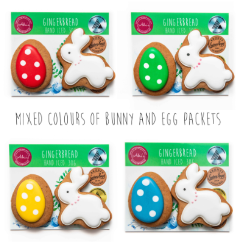 Easter Bunny & Egg Gingerbread - CBD Patisserie